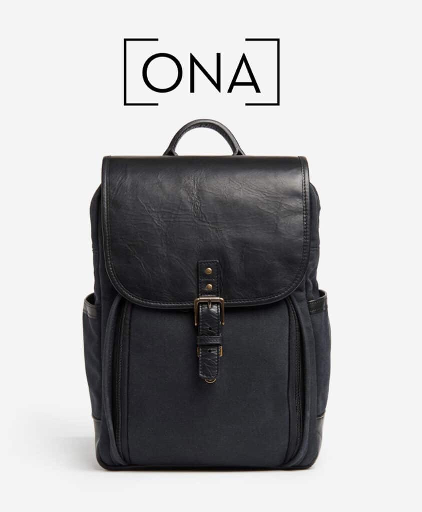 ONA Monterey Backpack Black - CamGadgetWorld