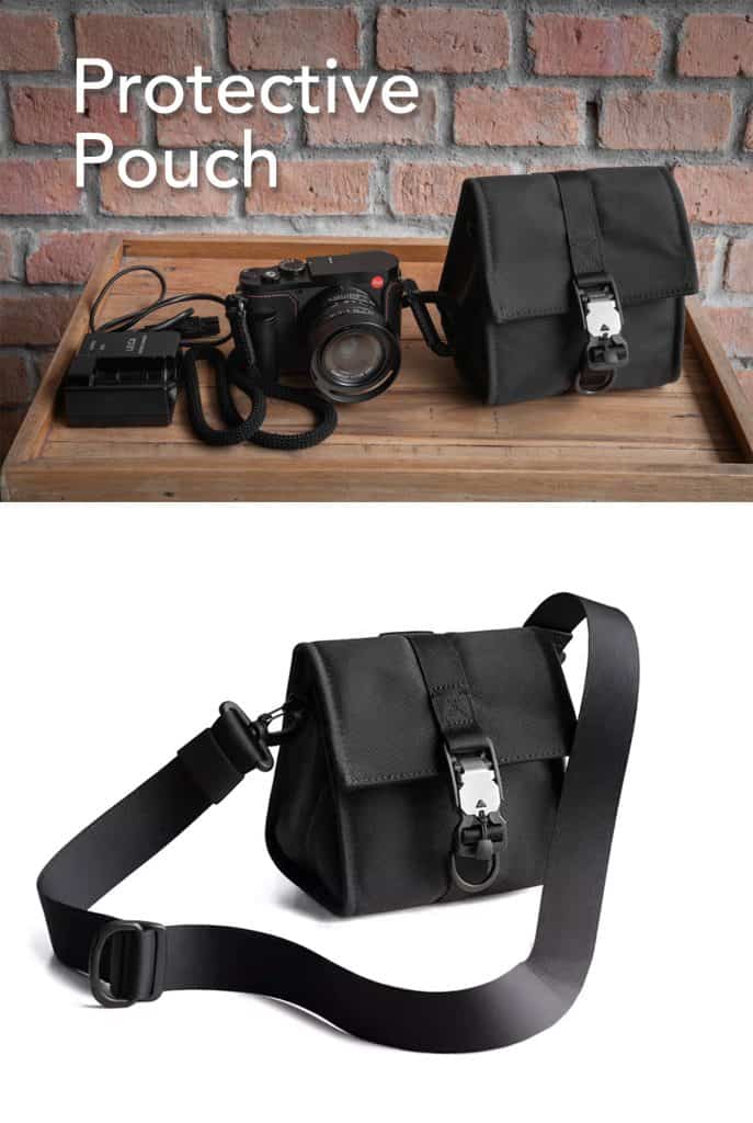 Camera Pouch กระเป๋ากล้องพร้อมสายสะพายสีดำ MyBrandOriginal - CamGadgetWorld