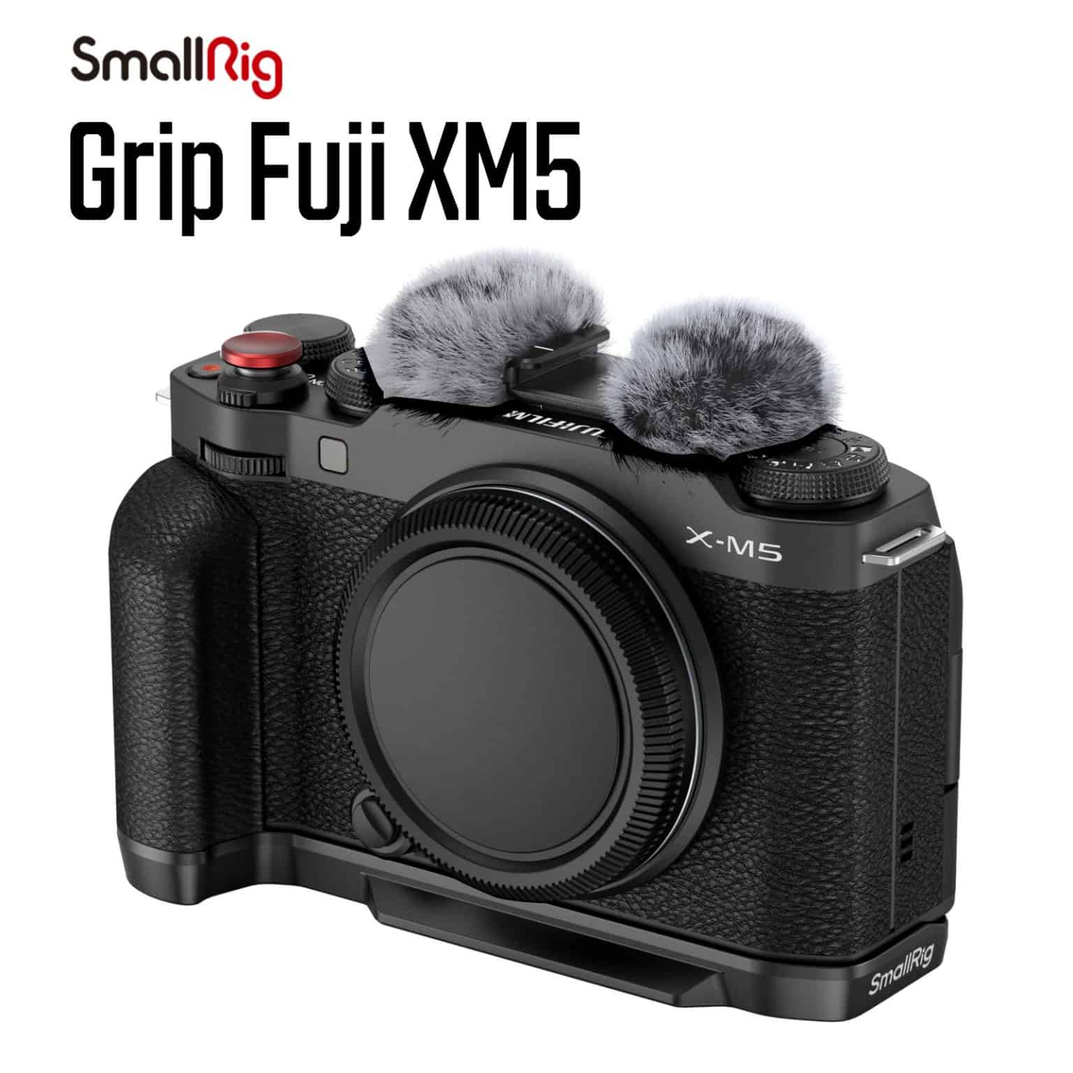 Grip Fuji XM5 สีดำ กริป SmallRig 4876 - CamGadgetWorld