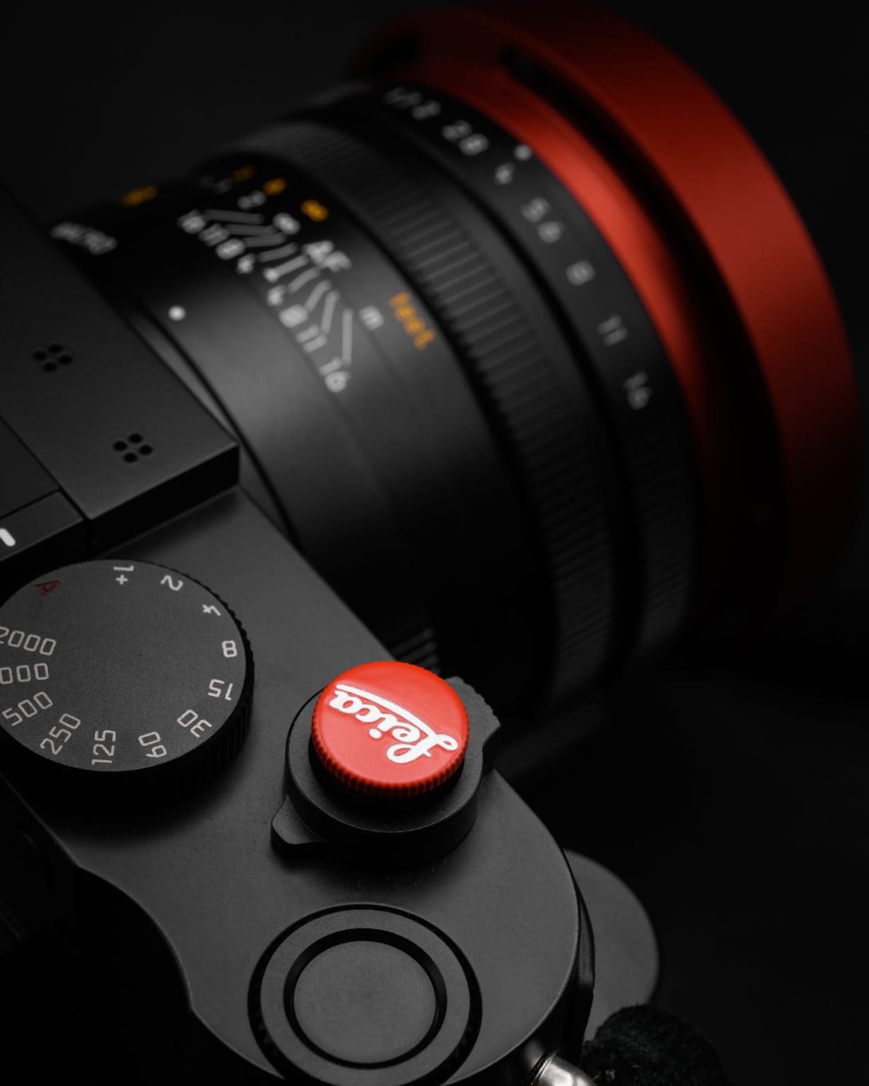 ปุ่มชัตเตอร์ Leica Soft Release Red สีแดง จาก Super Star - CamGadgetWorld