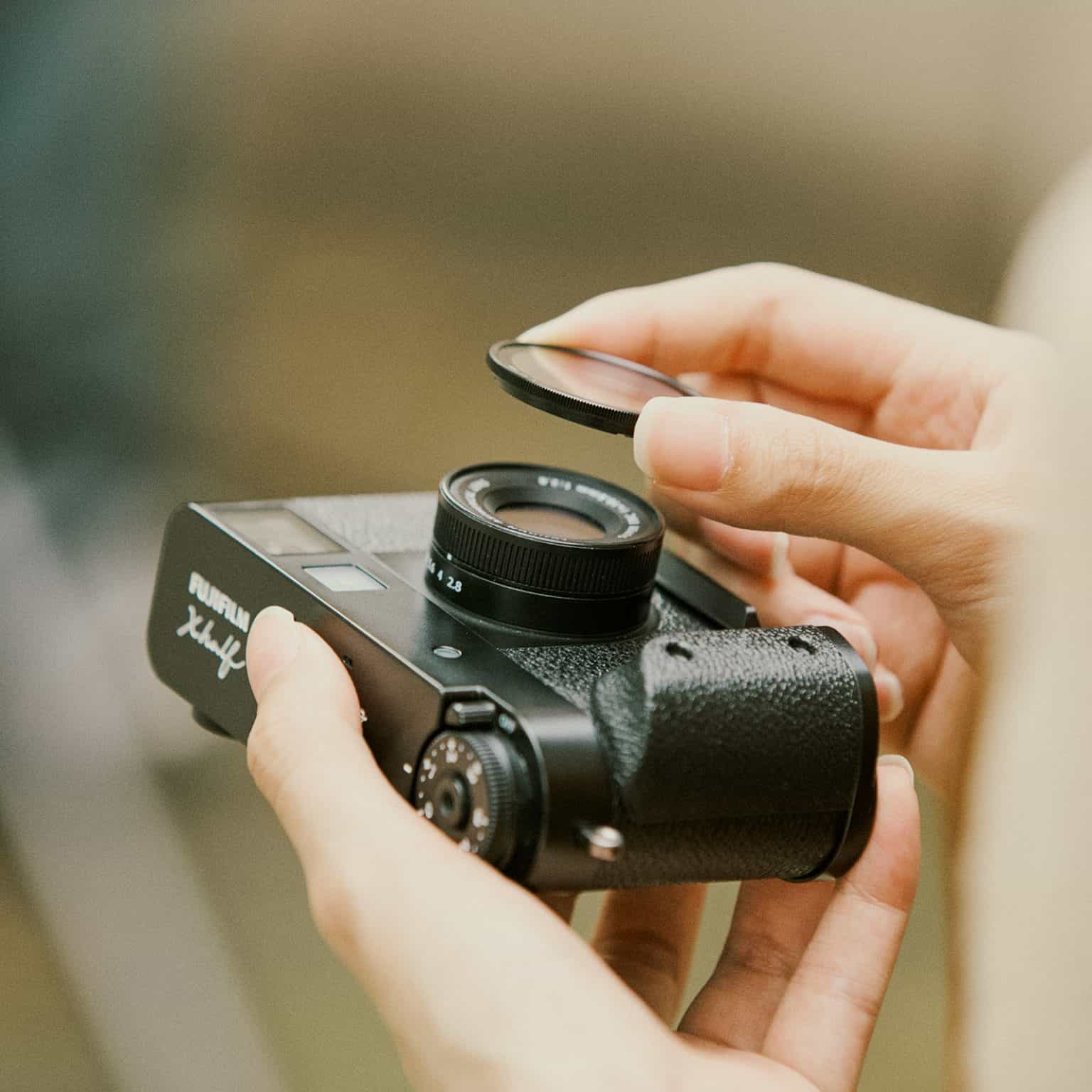 ฟิลเตอร์ Fuji X-Half สีดำ Magnetic UV Filter SmallRig 5214 - CamGadgetWorld