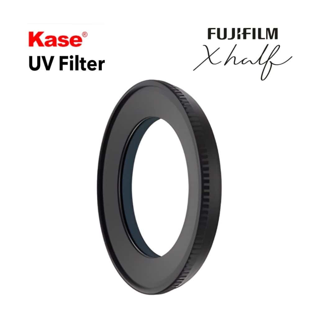 ฟิลเตอร์ Fuji X Half สีดำ Magnetic UV Filter จาก Kase - CamGadgetWorld