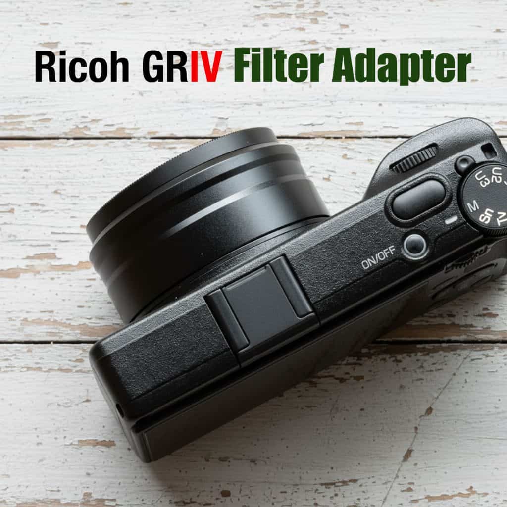 Filter Adapter Ricoh GRIV GR4 HDF Haoge LAR-GR4 อะแดปเตอร์ต่อฟิลเตอร์ ...