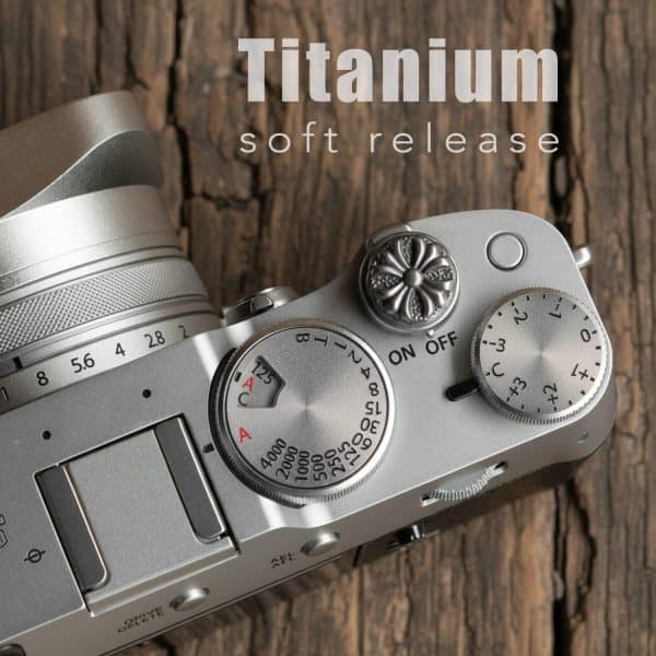 Titanium Soft Release Button ปุ่มชัตเตอร์ไทเทเนียม - CamGadgetWorld