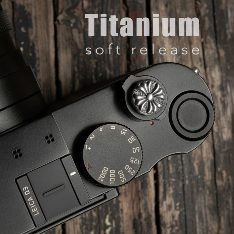 Titanium Soft Release Button ปุ่มชัตเตอร์ไทเทเนียม - CamGadgetWorld